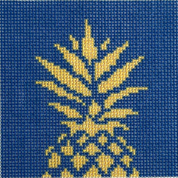NTG TS113 - Pineapple Stencil Insert/Navy – Bradley Needlepoint Company