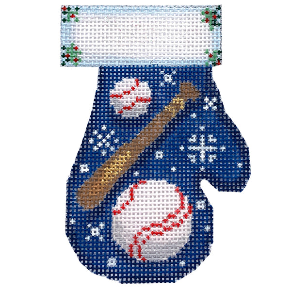 AT CT1882 - Baseball Mitten – Bradley Needlepoint Company
