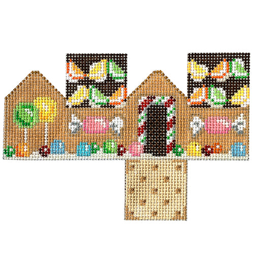 AT HH404 - Citrus Candy Roof Mini Cottage – Bradley Needlepoint Company