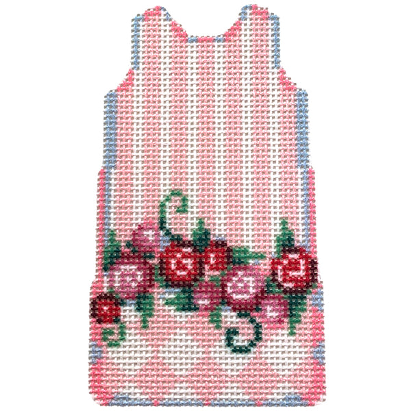 NTG TS209 - Stripes/Rose/Harl. Mini Shift – Bradley Needlepoint Company