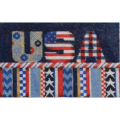 AT M213 - USA Sign – Bradley Needlepoint Company