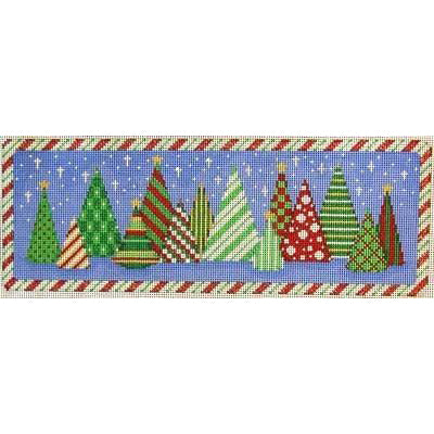 AT M164 - Funky Forest Bolster – Bradley Needlepoint Company